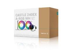 Deep Cool Castle 240Ex A-Rgb 240Mm Beyaz Sıvı Soğutma - Castle240Exargbwh