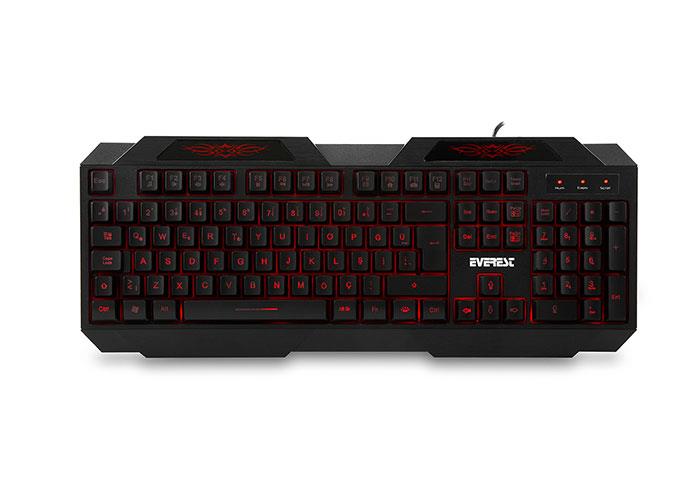 Everest Kb-115 Siyah Usb 3 Renk Aydınlatmalı Q Standart Gaming Klavye