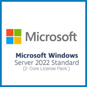 Microsoft Windows SQL Server 2022 Standard Core - 2 Core License Pack