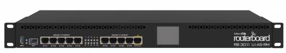 Mikrotik 3011UiAS-RM 10xGbit LAN, L5, LCD, 1U, Rack Mount Router ...