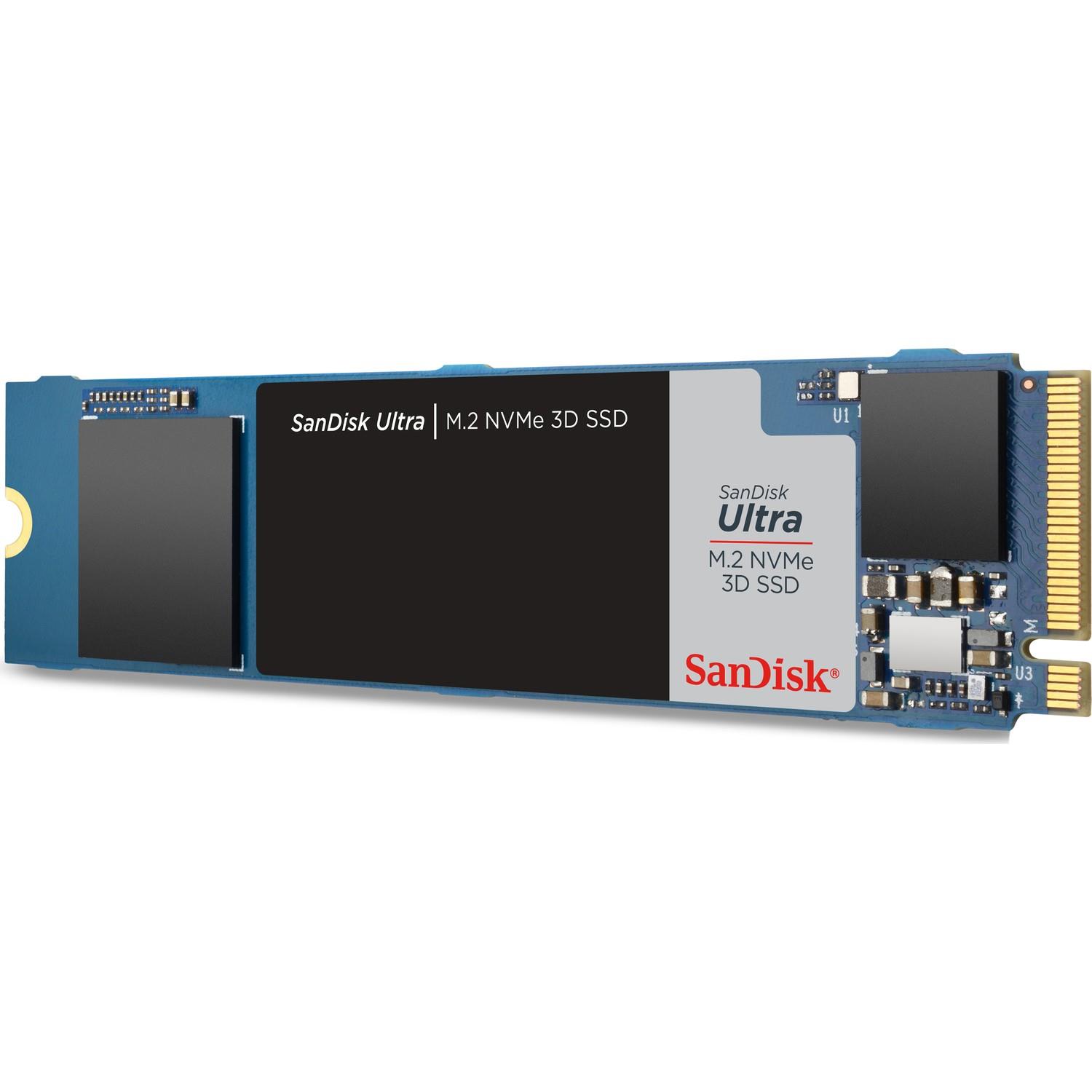 Sandisk Ultra 500Gb M.2 Nvme Ssd Sdssdh3N-500G-G25 2400Mb-1750Mb/S 3D