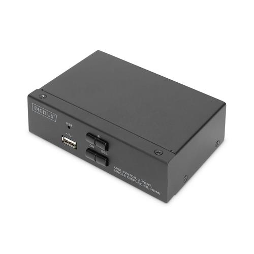 Digitus Ds-12870 2 Port Usb 2.0 Hdmı Tek Ekran Bağlantılı, 4K, Kvm ...