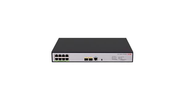 H3C 9801A4Mq S1850V2-10P-Hpwr-Eı 8 Port Gıgabıt+2X1Gb Sfp 1Xconsole Port Yönetilebilir 125W Poe ...
