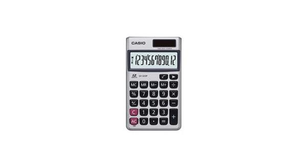 Casio SX-320P CEP TİPİ HESAP MAKİNESİ Casio SX-320P CEP TİPİ HESAP MAKİNESİ